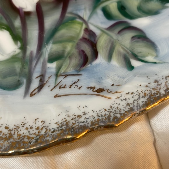 Ucagco | Dining | Vintage Ucagco Hand Painted Plates Set Of 3 | Poshmark